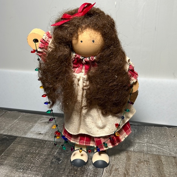 Accents | Vintage Ladie And Friends Lizzie High Dolls Folk Art Wood ...
